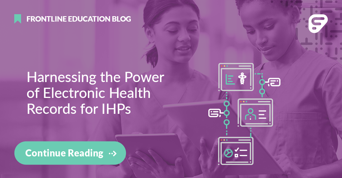 The Power of EHR for Individualized Health Plans & Care Plans