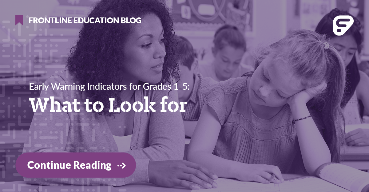 Elementary vs High School EWIs: Early Warning Indicators for Grades 1-5