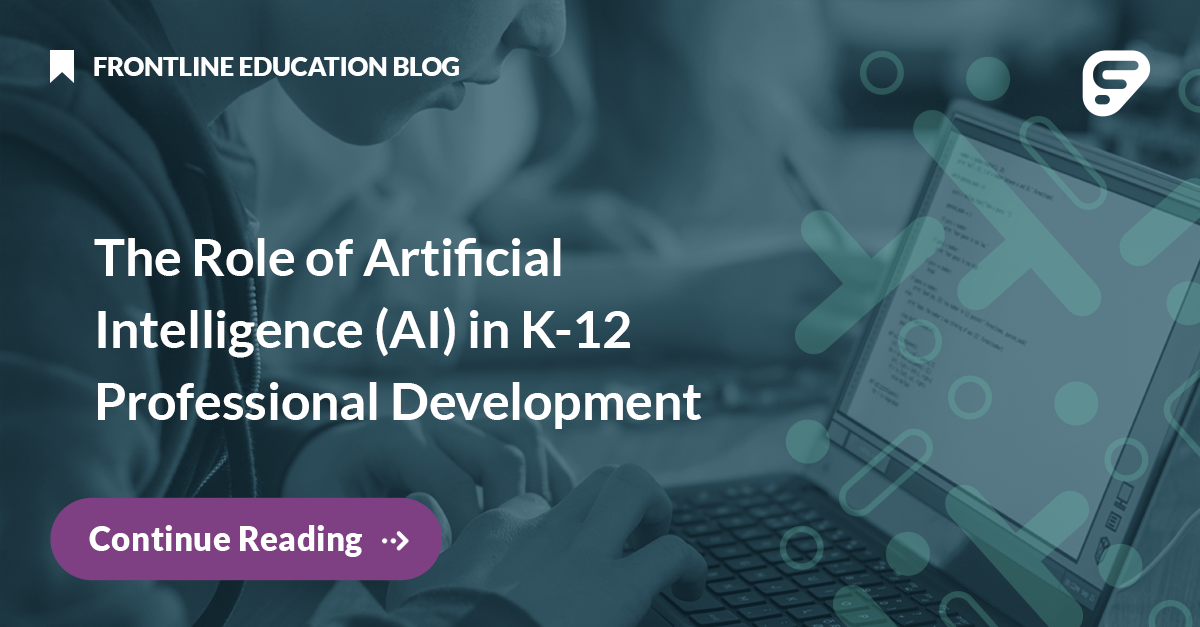 How AI will Play into K12 Professional Development