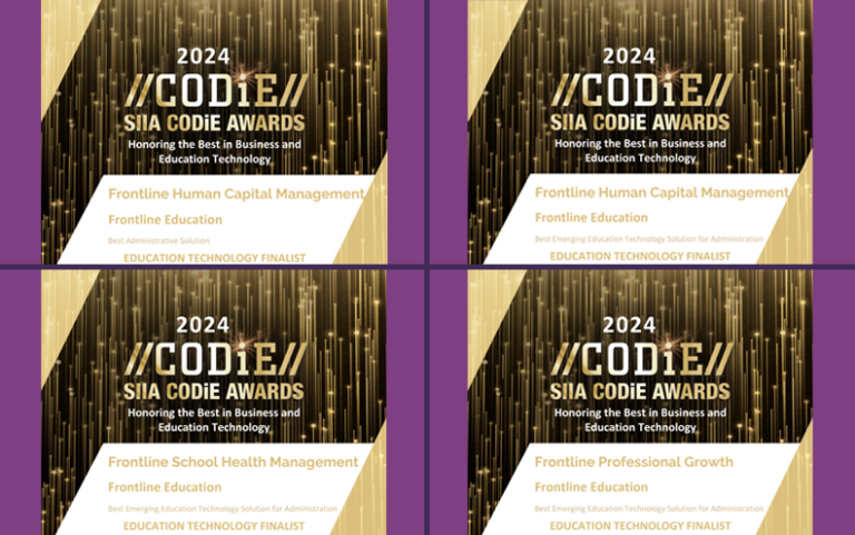 Frontline Education Named Finalist in Multiple Categories for 2024 SIIA CODiE Awards | Frontline ...