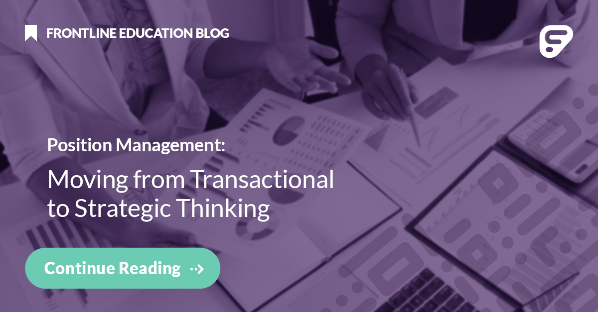 Position Management: From Transactional to Strategic Thinking ...