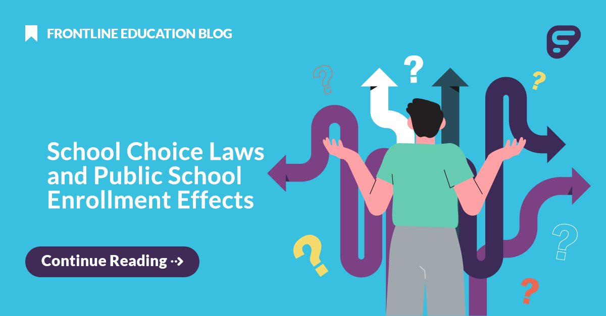 School Choice Laws and Public School Enrollment Effects | Frontline ...