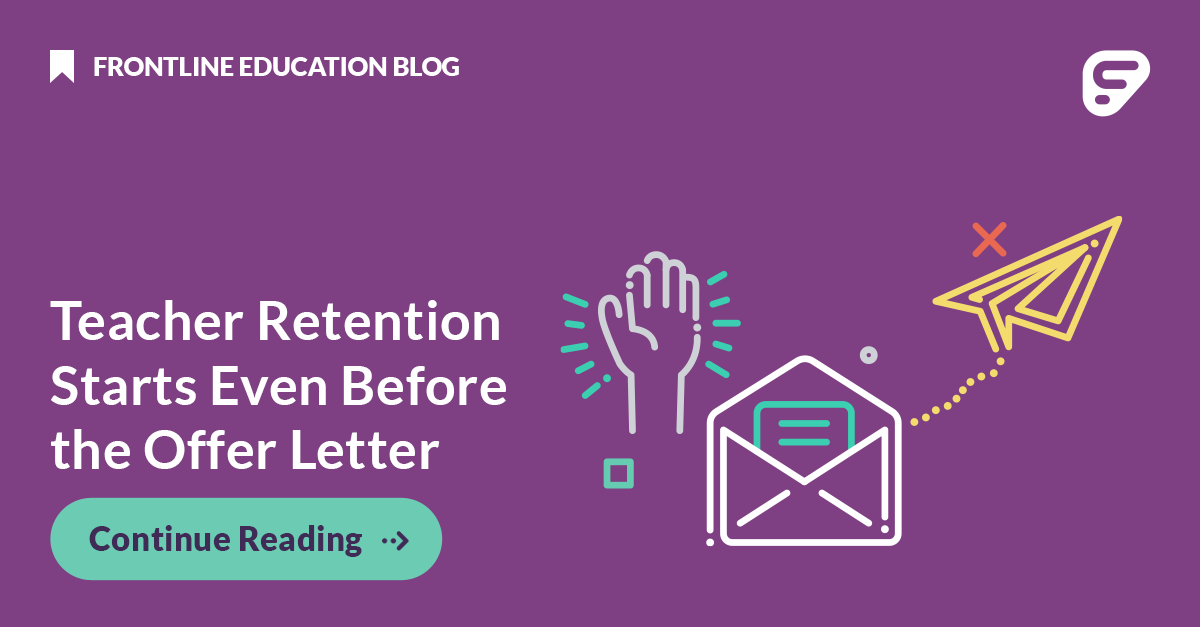 Teacher Retention Starts Before the First Day | Frontline